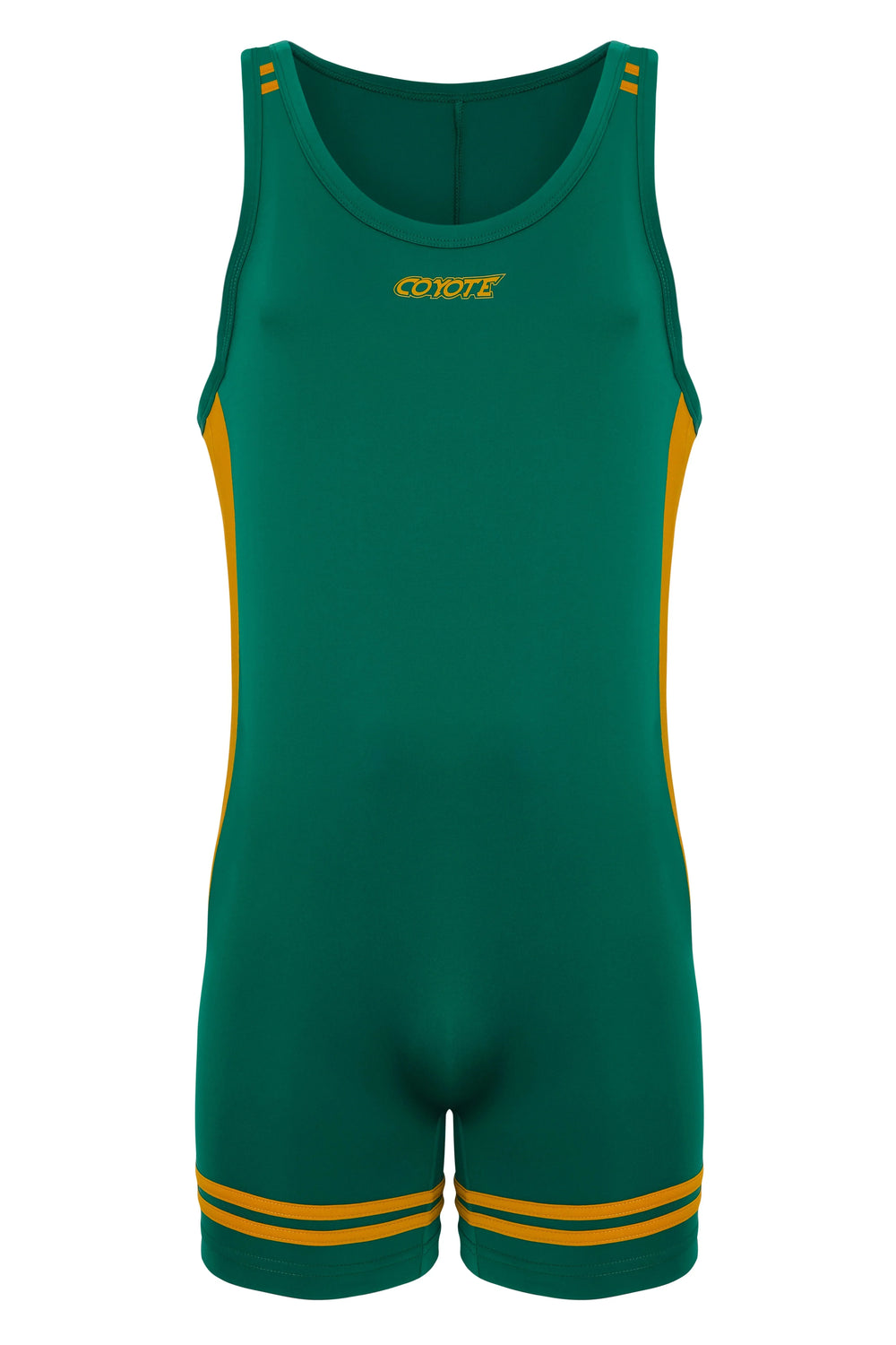 Hunter Green Singlet | Mens Singlets & Bodysuits | Coyote Jocks