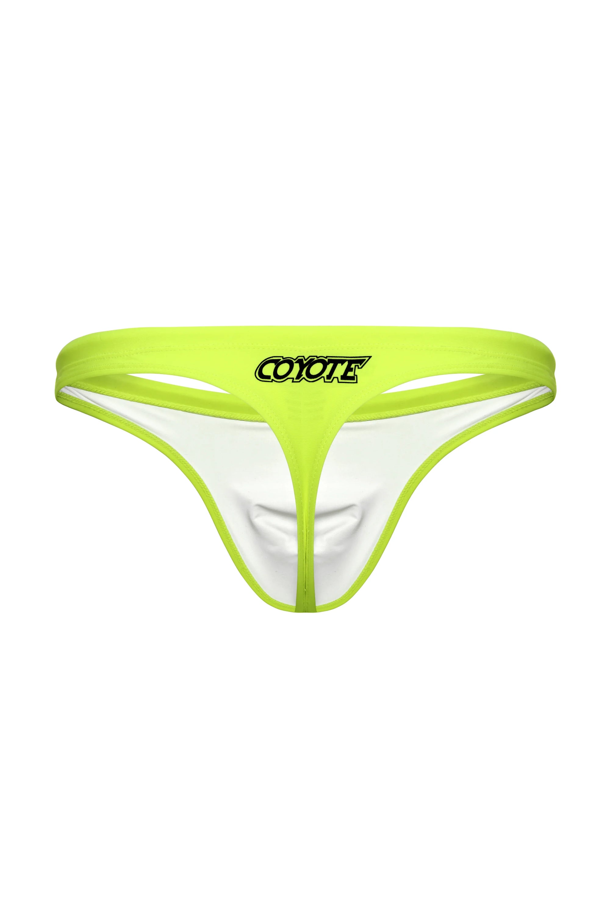 Classic Swim Thong | Lime | Mens Swim Thongs | Coyote Jocks
